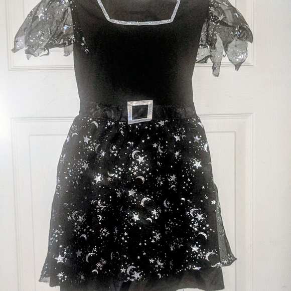 Costumes | Celestial Witch Costume For Kids Black | Poshmark